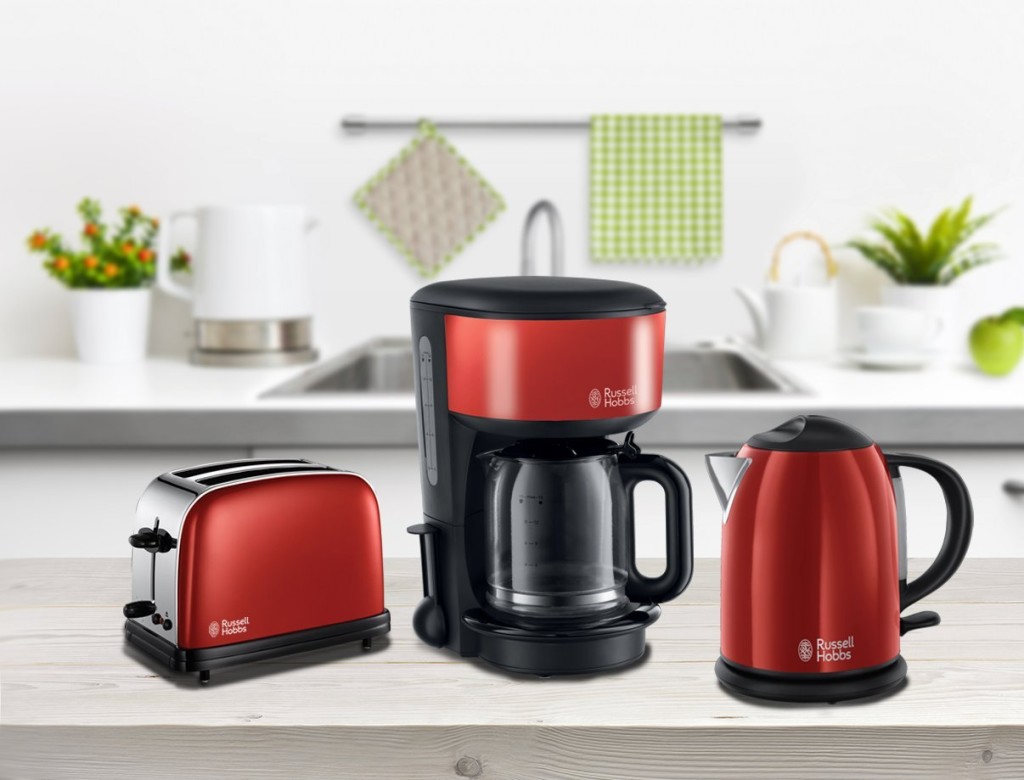 Kaffeemaschine Toaster Wasserkocher Set